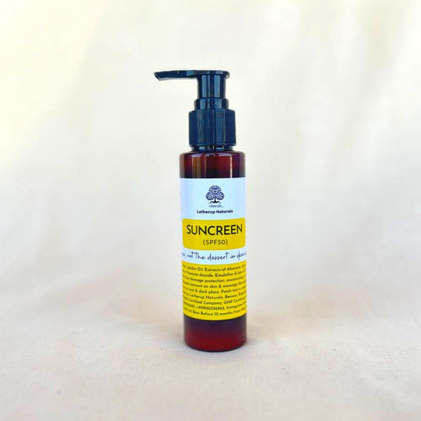 Sunscreen Lotion With SPF50 To Protect Skin From Damage Caused By ...