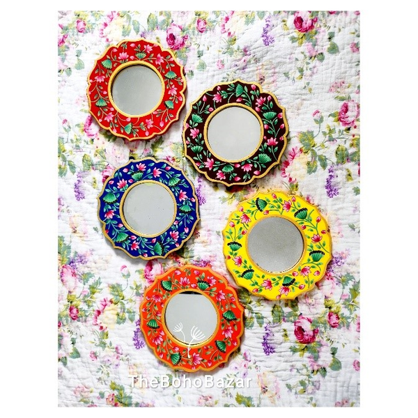 Carved Pichwai Mirrors