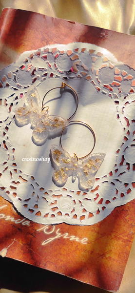 Resin Butterfly Hoop