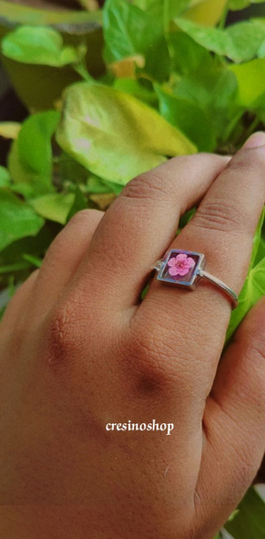 Summer Ring Bloom.on Pink