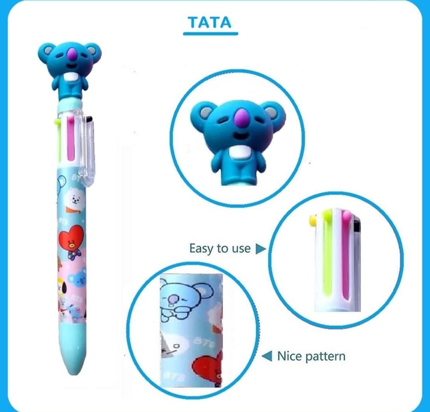 BTS Multicolour Ball Pen