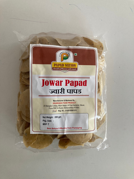 Jowar Papad