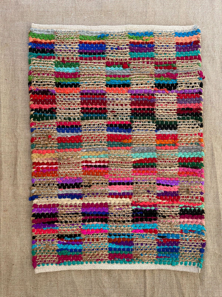 Handmade Handwoven Rag Rug