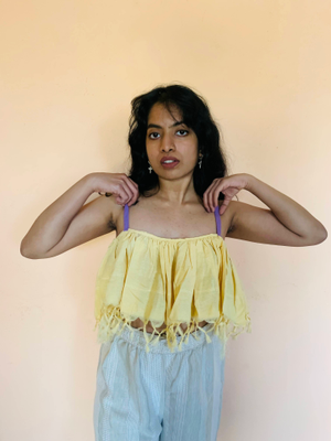 Lemon Sherbet Flare Top