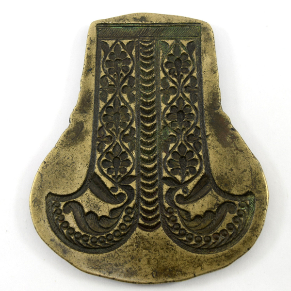 Indian Collectible Bronze Metal Antique Scabbard Chape Stamp Mould ...