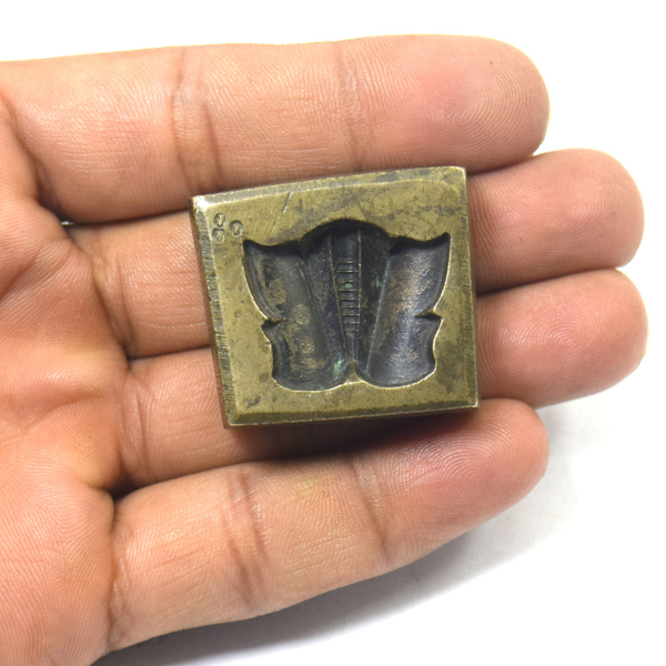 Unique Collectible Bronze Stamp Dye Hindu God Ganesha Face Design ...