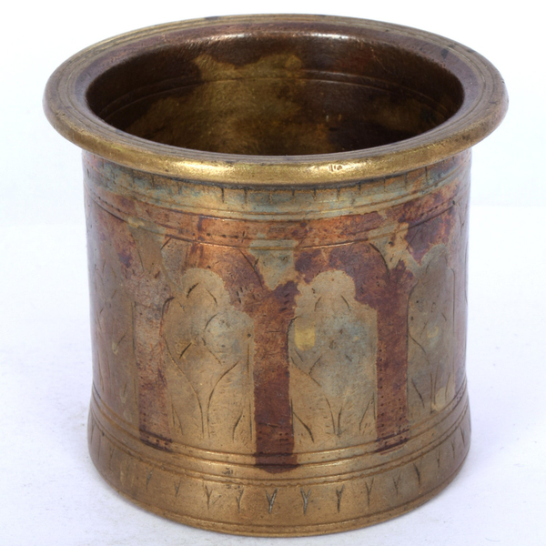 Antique Ganga - Jamuna Indian Panchpatra Holy Water Vessel - Indian ...