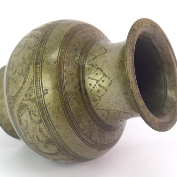 Indian vintage traditional lotta water pot holy religious kitchen Decor ...