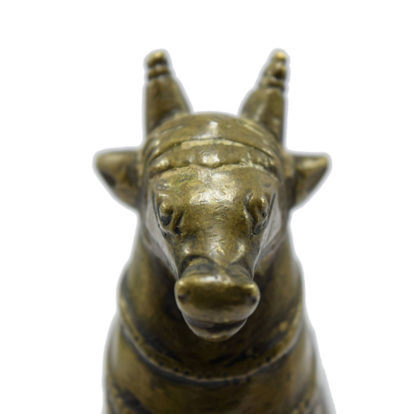 Vintage Handcafted Beautiful Brass Holy Worship Ox / Nandi Figurine ...