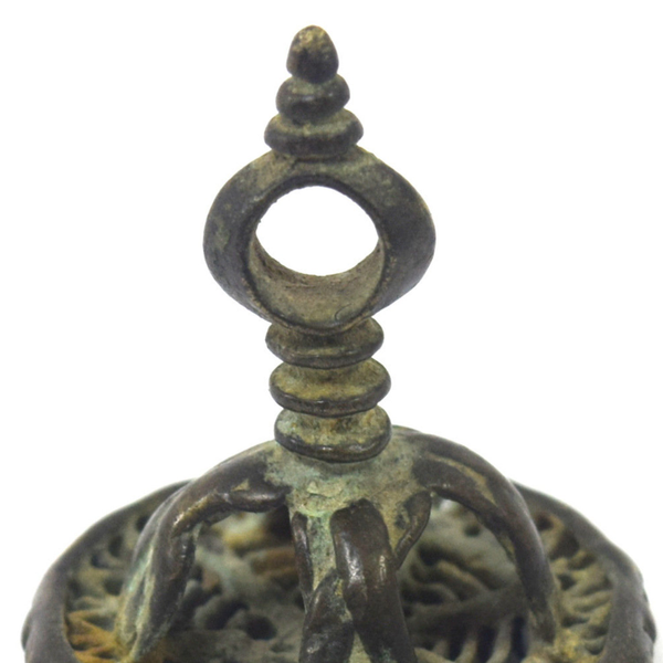 Indian Brass Handcrafted Tilak Seal - Religious Rare Ceremonial Tilak ...