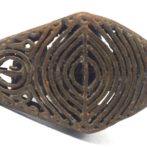 Antique Brass Stamp Vaishnava Religious Tikka Urdhva Pundra Tilak ...