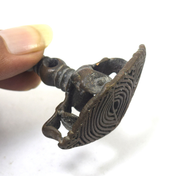 Antique Brass Stamp Vaishnava Religious Tikka Urdhva Pundra Tilak ...