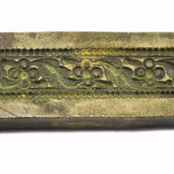 Indian Antique Floral Pattern Stamp Dye Heritage Collection –Beautiful ...