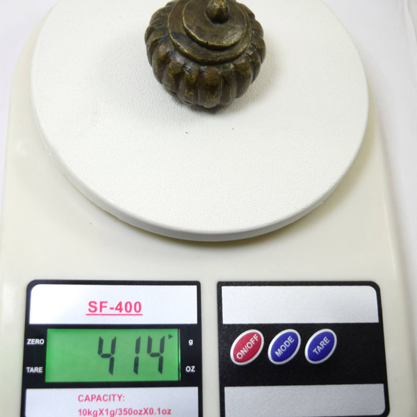 Antique Unique Shape Collectible Bronze Opium Scale Weight - Heavy ...