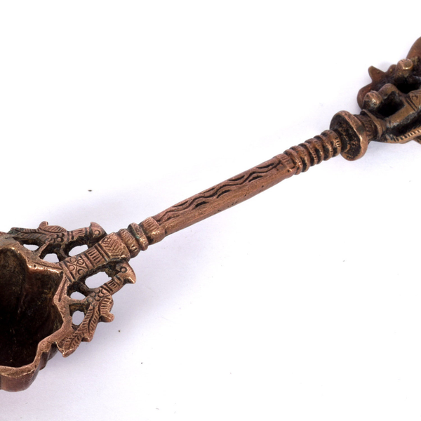 Indian Religious Temple Holy Water Pot With Sheshnag Crafted Spoon ...