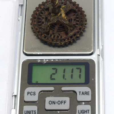 Antique Indian Hindu Religious Ritual Forehead Tikka Stamp - Sectarian ...