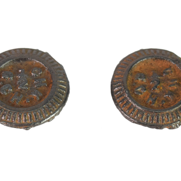 Vintage Unique Iron Traditional Scale Weight – Set Of 2 Kitchen Weight ...