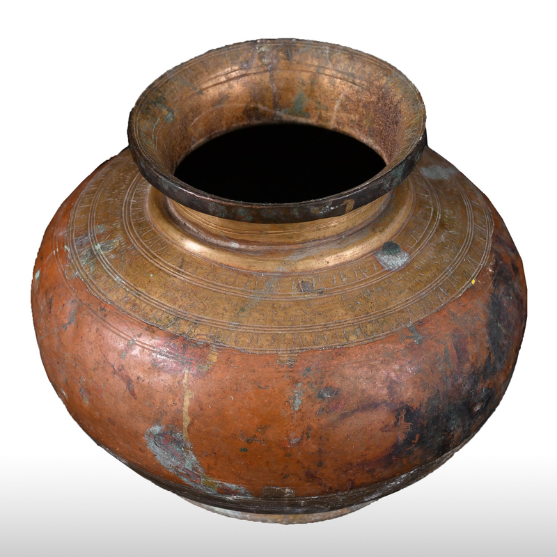 Figurines temple collection small matka antique old kitchen ware 3' x 5 ...