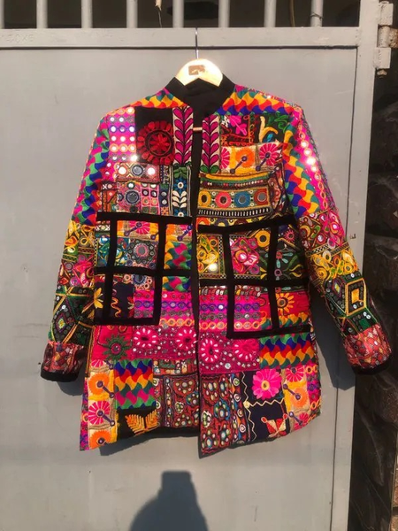 Banjara patchwork blazer