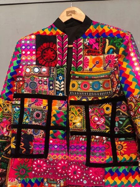 Banjara patchwork blazer