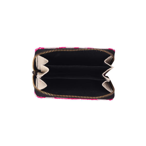 ASTRID Pink Multicompartment Wallet