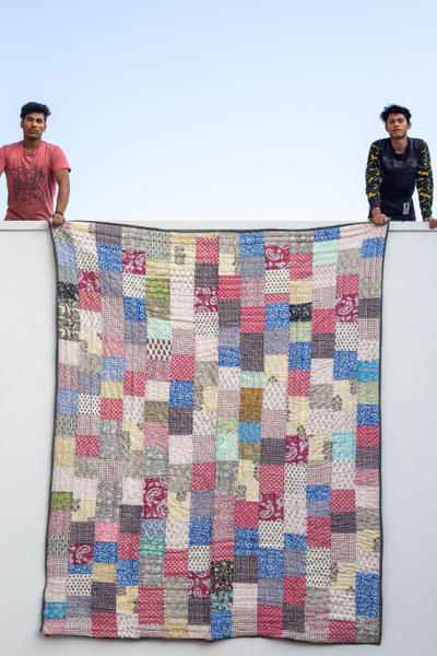 Patchwork Queen Quilt Collection,100 Percent Handmade, Hand Block ...