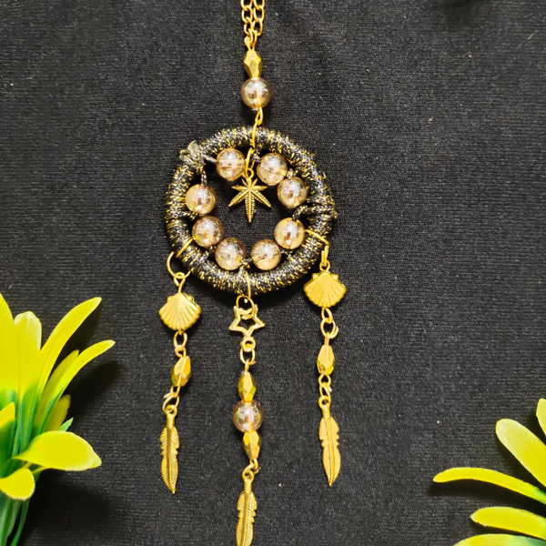 Gold Leaf Hanger 🌟_ (premium Look)