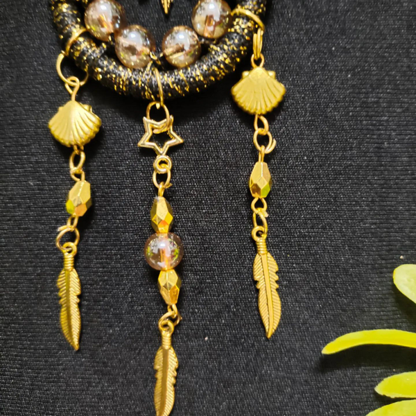 Gold Leaf Hanger 🌟_ (premium Look)