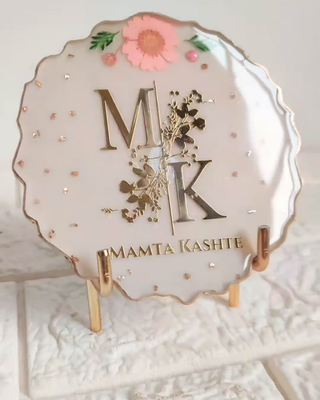 Resin 5 Inch Logo Frame