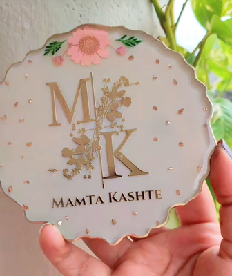 Resin 5 Inch Logo Frame