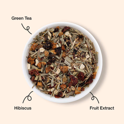Hibiscus Green Tea(Tisane)