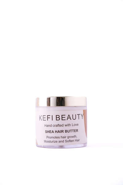 KEFI BEAUTY Organic Shea Hair Butter | Suitable For All Hair Types | 100g