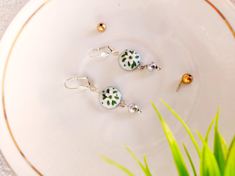 Tiny Trinkets- Handmade clay Earrings for women