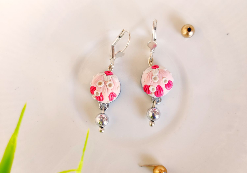 Tiny Trinkets- Handmade clay Earrings for women