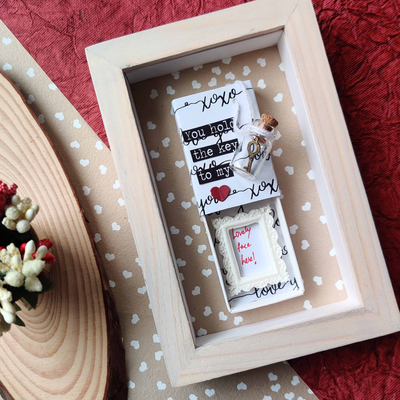 Key To My Heart Matchbox Frame