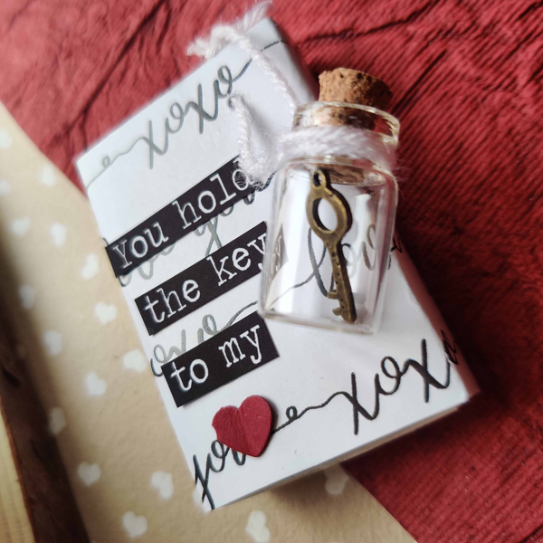 Key To My Heart Matchbox Frame