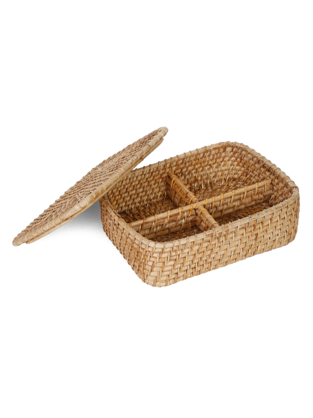 Shilpkara "Tropical Twist" Handcrafted Eco-Friendly Organic Rattan ...