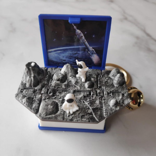 Astronaut 3d Diary Pop Up Keychain