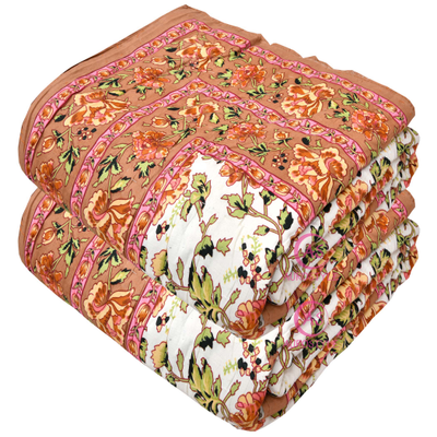 BLOCKSOFJAIPUR 400 TC Jaipuri Light Weight Pure Cotton Traditional ...