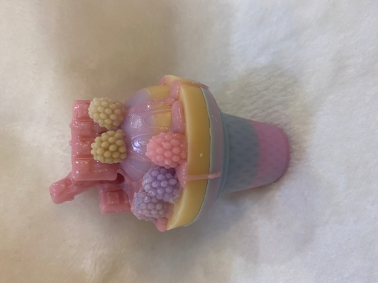 Ice cream cone soaps