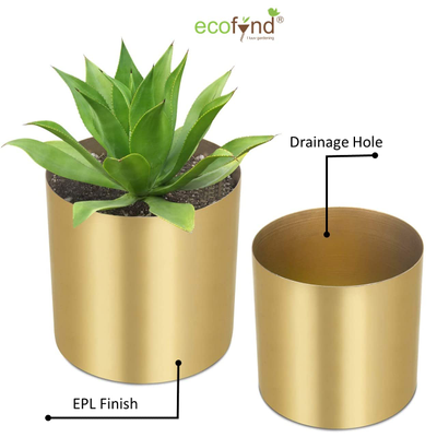 Grace Gold Metal Pot