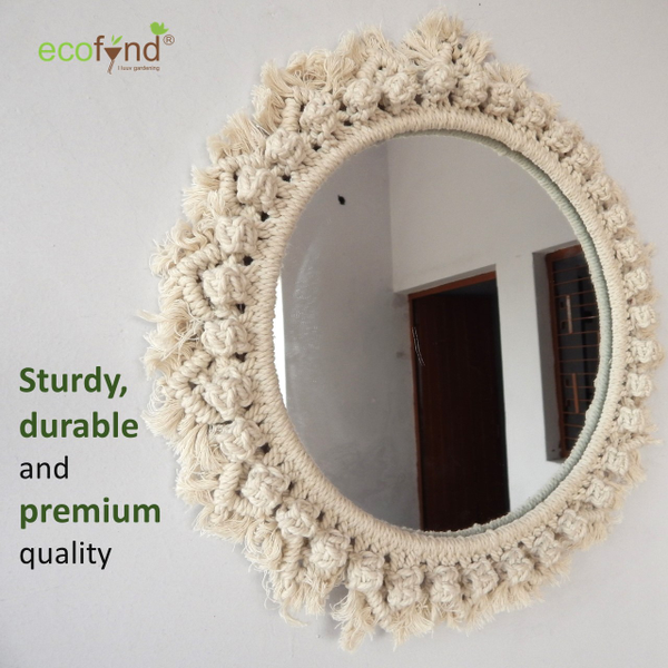 Macrame Wall Mirror