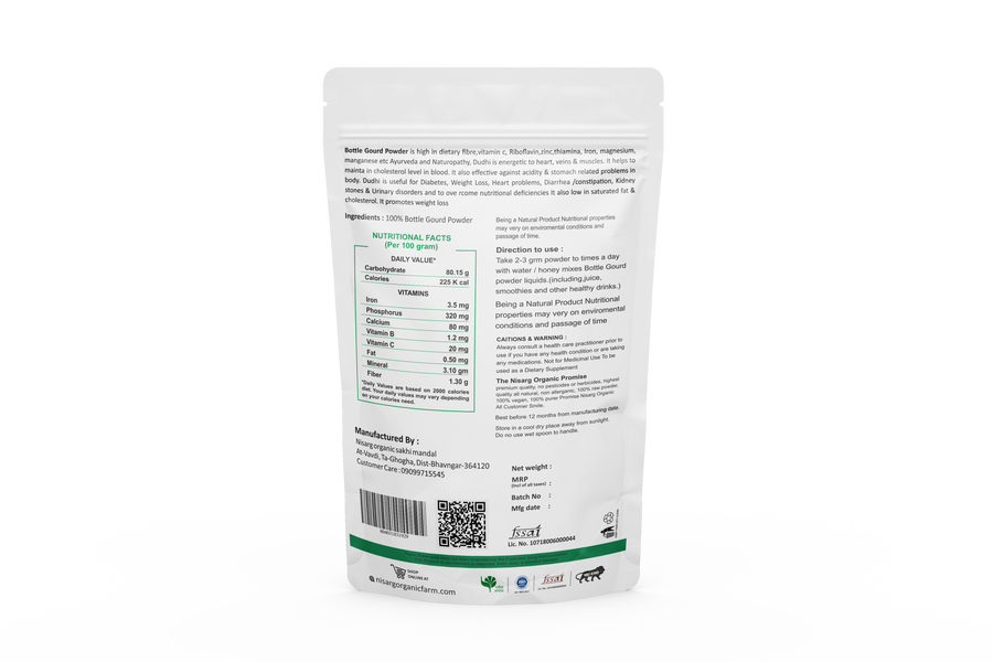 Organic Bottle Gourd Powder 200g