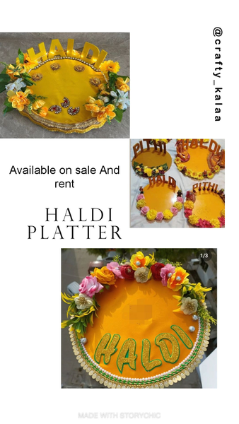 Haldi Platter