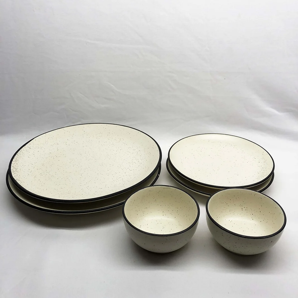 Beige Dinner Set (Set of 6)