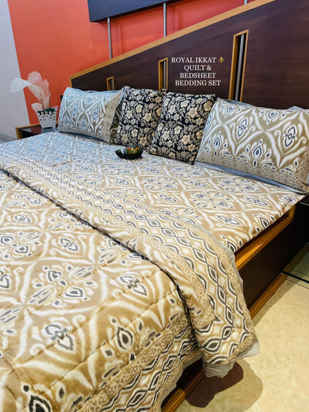 Quilt & Bedsheet Set (Premium Collection 002)