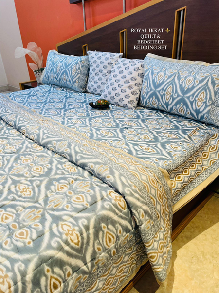 Quilt & Bedsheet Set (Premium Collection 001)