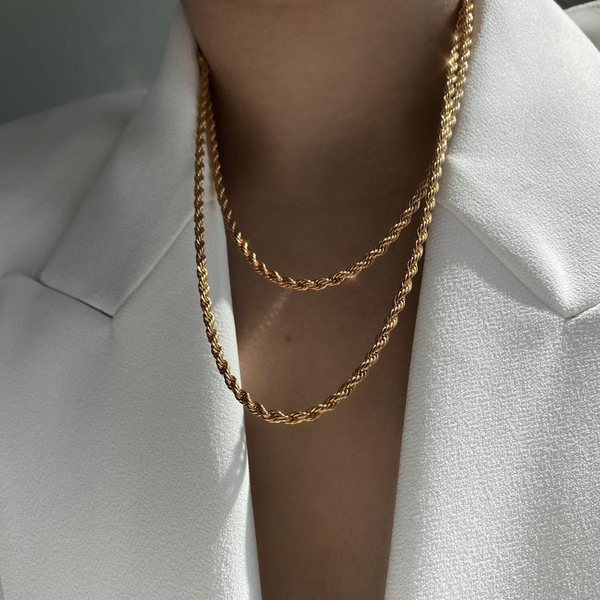 Twisted Rope Necklace