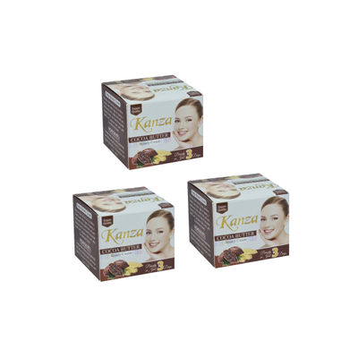Kanza Cocoa Butter Beauty Cream - 50g (Pack Of 3)