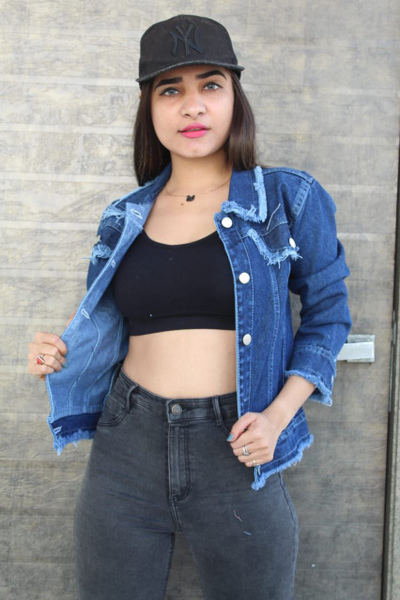 expensive denim western jacket